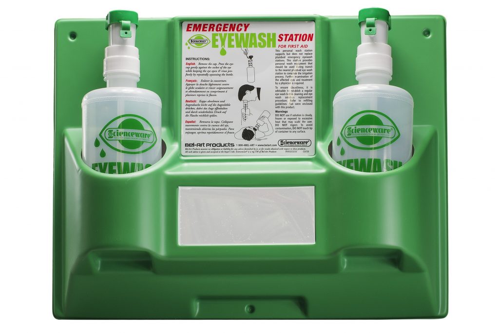 Portable Eye wash Shower Station- 2 Bottles Shop Now